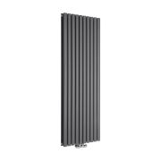 Milano Aruba Flow - Anthracite Vertical Double Panel Middle Connection ...
