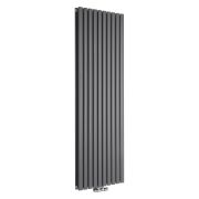 Milano Aruba Flow - Anthracite Vertical Double Panel Middle Connection ...