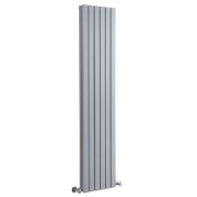 Milano Capri - Light Grey Flat Panel Vertical Designer Radiator ...