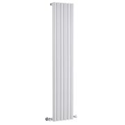 Milano Java - Black Vertical Round Tube Designer Radiator 1600mm x ...