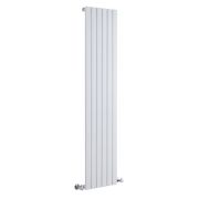 Milano Capri - White Vertical Flat Panel Double Designer Radiator ...
