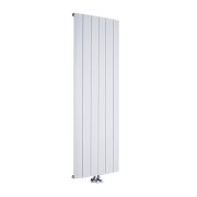 Milano Skye - Aluminium Anthracite Vertical Designer Radiator 1800mm x ...