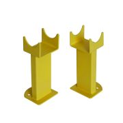 Milano Alpha - White Floor-Mounting Feet for Alpha Flat Panel Designer ...