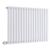 Milano Windsor - White Traditional Horizontal Electric Triple Column ...
