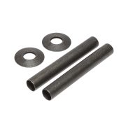 Milano - Chrome Radiator Pipe Sleeves (Pair)